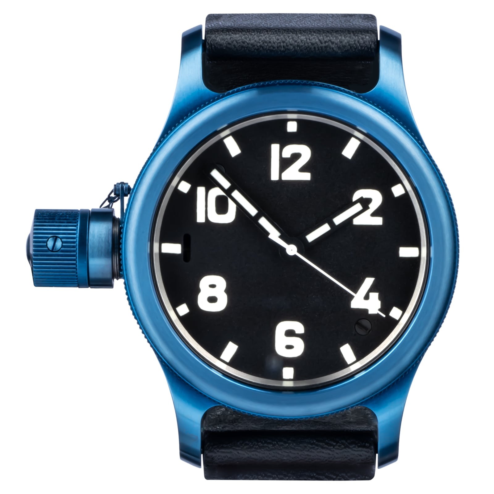 Blue Titanium Dive Watch 46mm from Zlatoust Watch Factory